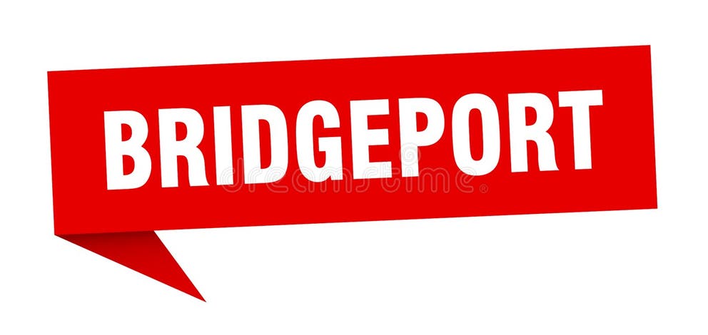 Bridgeport Sticker. Bridgeport Signpost Pointer Sign Stock Vector ...