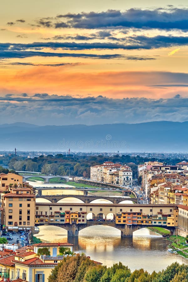 Ponte Vecchio in Florence stock photo. Image of italy - 35530494