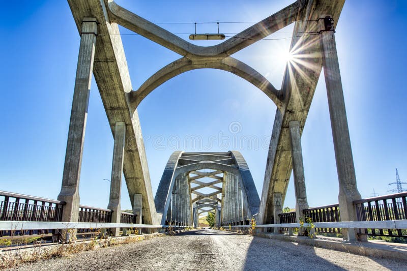 Bridges over the River stock image. Image of saskatchewan - 33762453