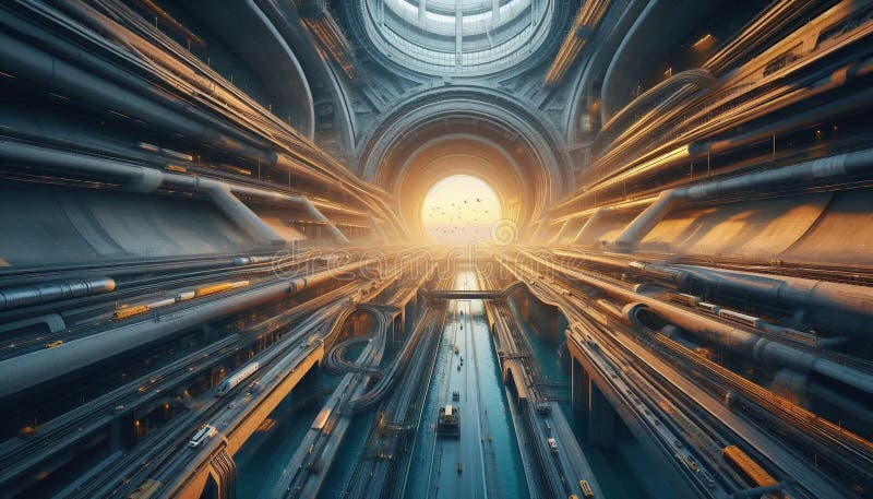 Bridges Tunnels and Hydraulic Structures in Modern Engineering Stock ...