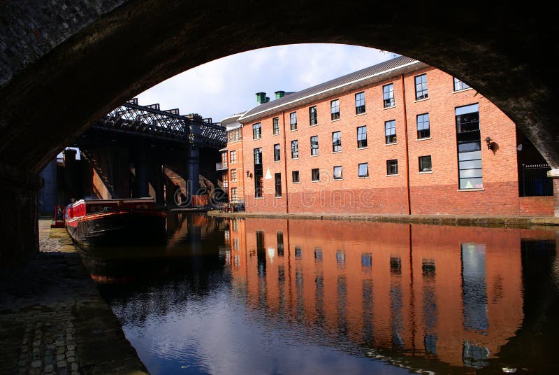 Bridgewater Canals, Manchester, UK Stock Image - Image of manchester ...