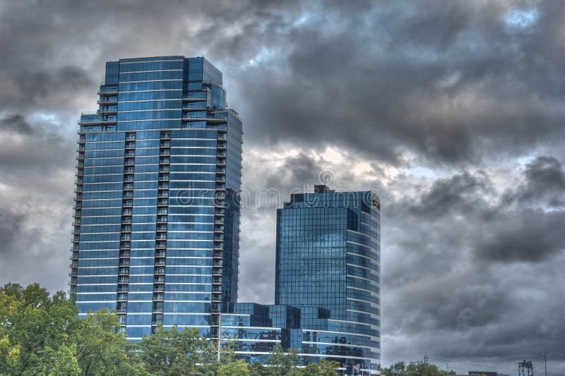 Bridgewater Place in Grannd Rapids Editorial Stock Photo - Image of ...