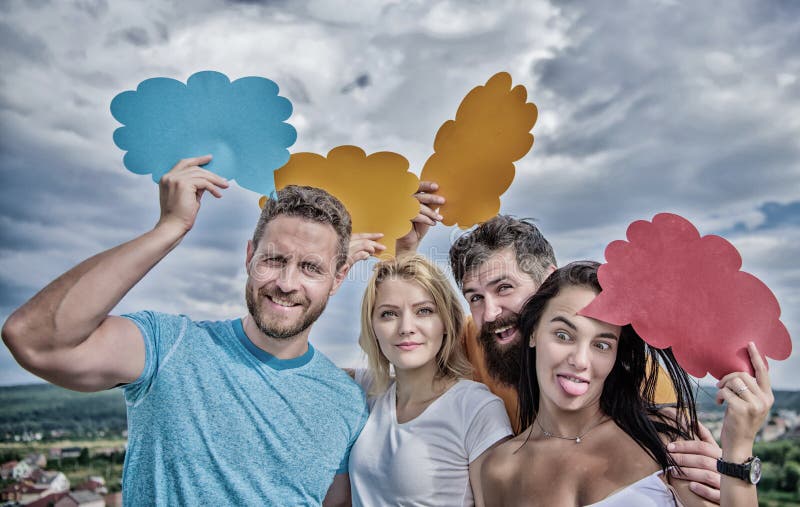 Bridging Communication Gaps. Group Communication Pleasure. People Speak ...