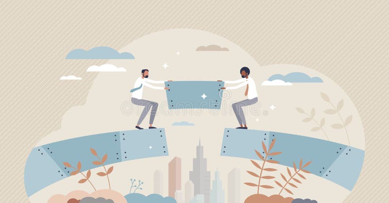 Bridging the Gap and Finding Business Solutions by Teamwork Tiny Person ...