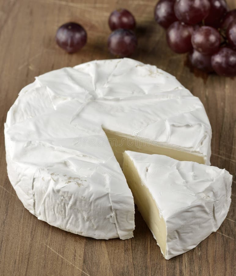 Brie Cheese stock photo. Image of dairy, wooden, view - 28630504
