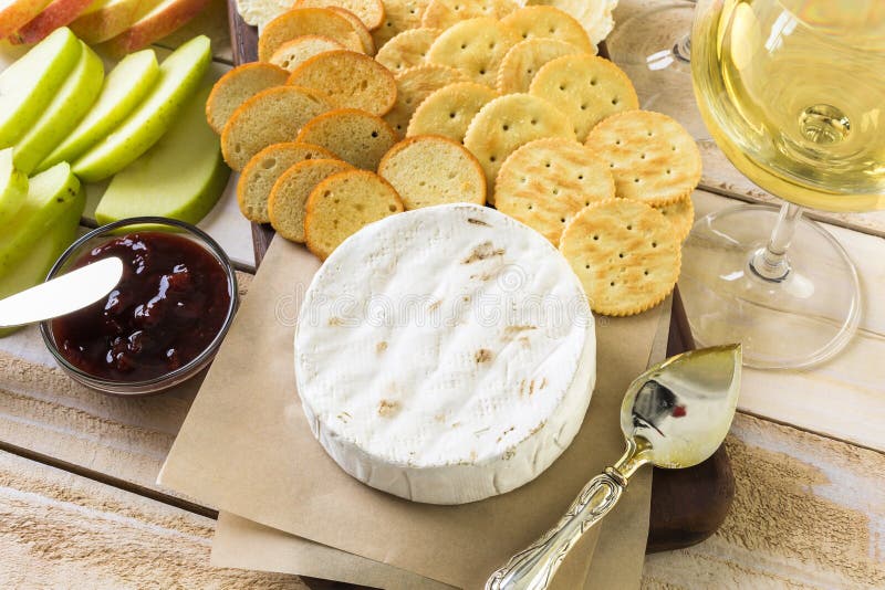 Brie cheese stock image. Image of snack, small, wine - 88435911