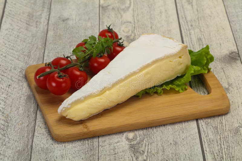 Brie Cheese Triangle Served Salad Stock Photo - Image of delicatessen ...