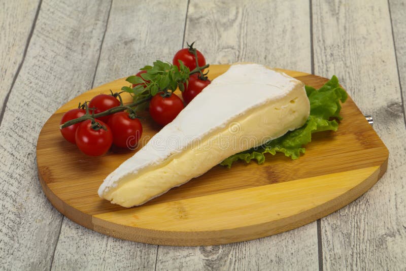 Brie Cheese Triangle Served Salad Stock Image - Image of healthy ...