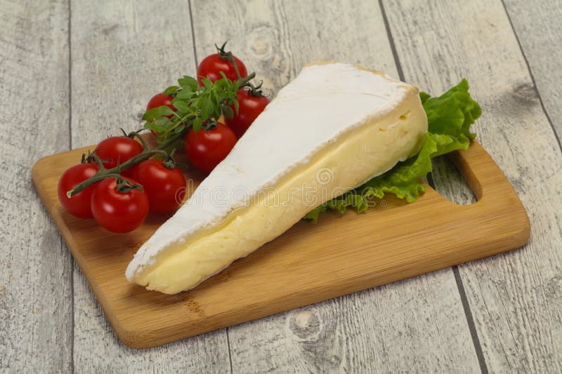 Brie Cheese Triangle Served Salad Stock Photo - Image of soft, fresh ...