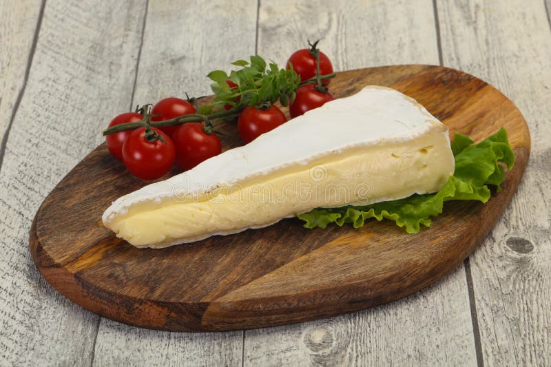 Brie Cheese Triangle Served Salad Stock Photo - Image of fresh, meal ...
