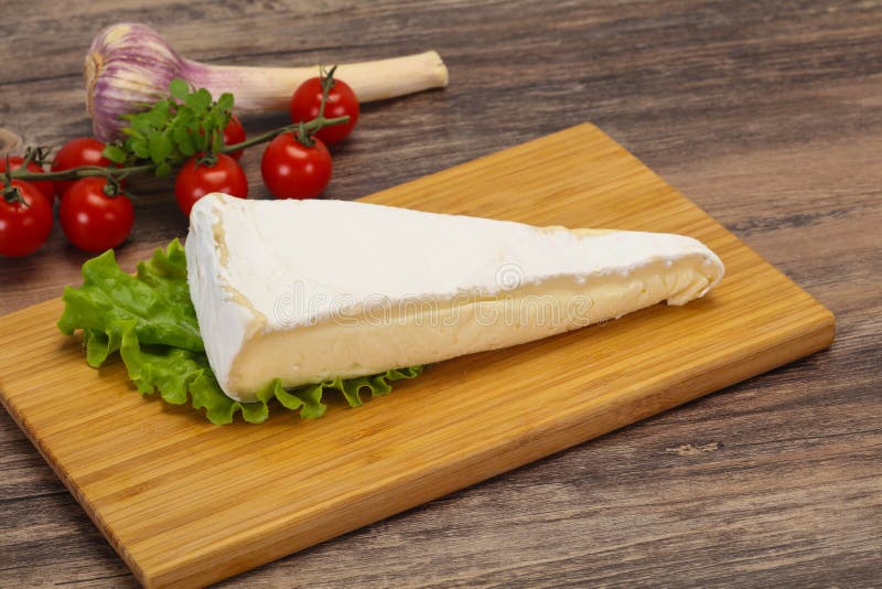 Brie Cheese Triangle Served Salad Stock Photo - Image of cooking ...