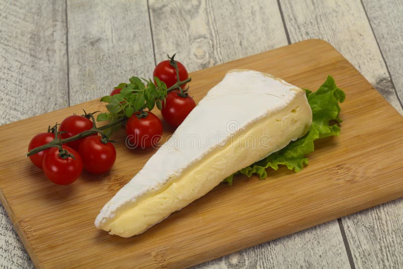 Brie Cheese Triangle Served Salad Stock Image - Image of diet, healthy ...