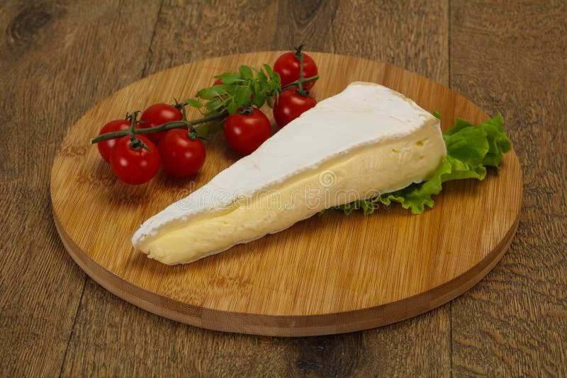 Brie Cheese Triangle Served Salad Stock Image - Image of brie, cheese ...