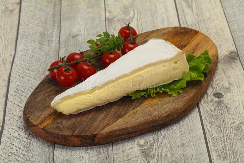 Brie Cheese Triangle Served Salad Stock Image - Image of traditional ...