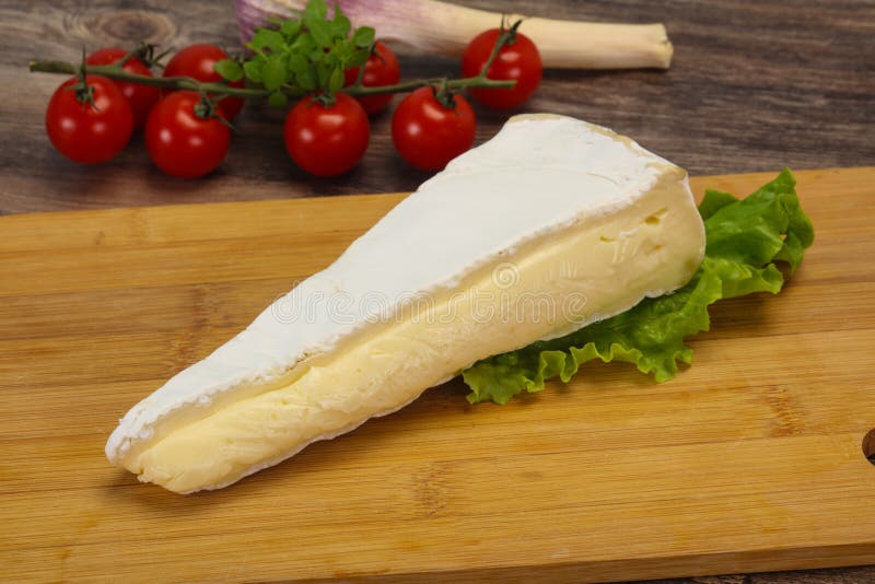 Brie Cheese Triangle Served Salad Stock Photo - Image of camembert ...