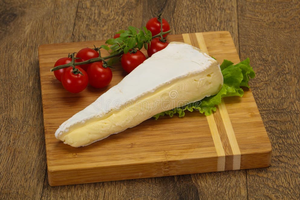 Brie Cheese Triangle Served Salad Stock Photo - Image of cooking ...