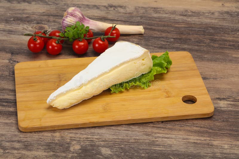 Brie Cheese Triangle Served Salad Stock Image - Image of cooking ...