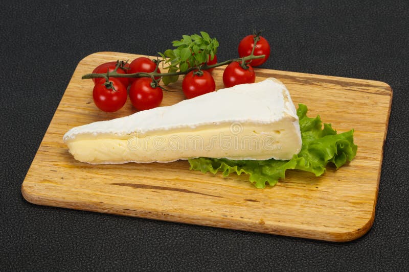 Brie Cheese Triangle Served Salad Stock Image - Image of brie, tasty ...