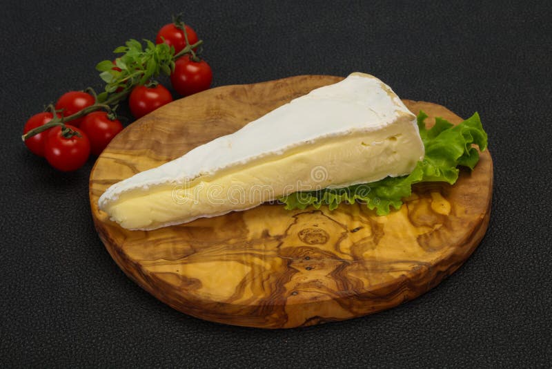 Brie Cheese Triangle Served Salad Stock Photo - Image of fresh ...