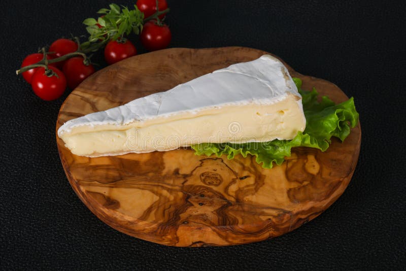 Brie Cheese Triangle Served Salad Stock Image - Image of meal, french ...