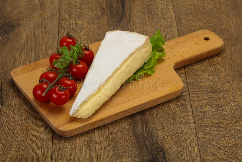 Brie Cheese Triangle Served Salad Stock Photo - Image of healthy ...