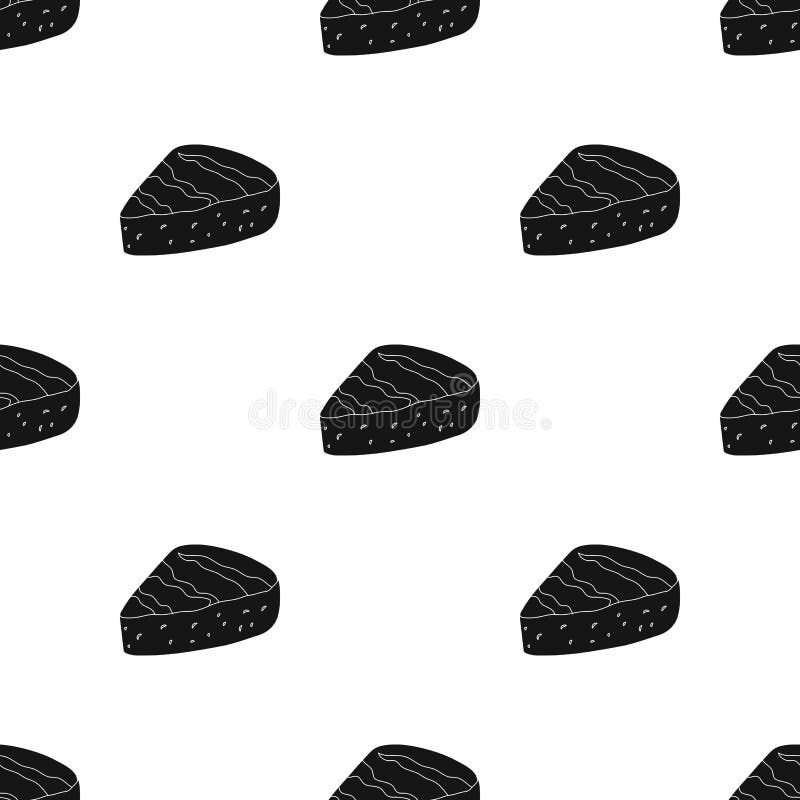 Brie.Different Kinds of Cheese Single Icon in Black Style Vector Symbol ...