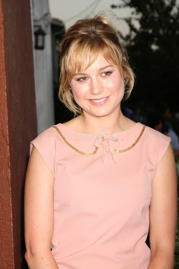 Brie Larson, Tanner Hall editorial stock photo. Image of larson - 23344153