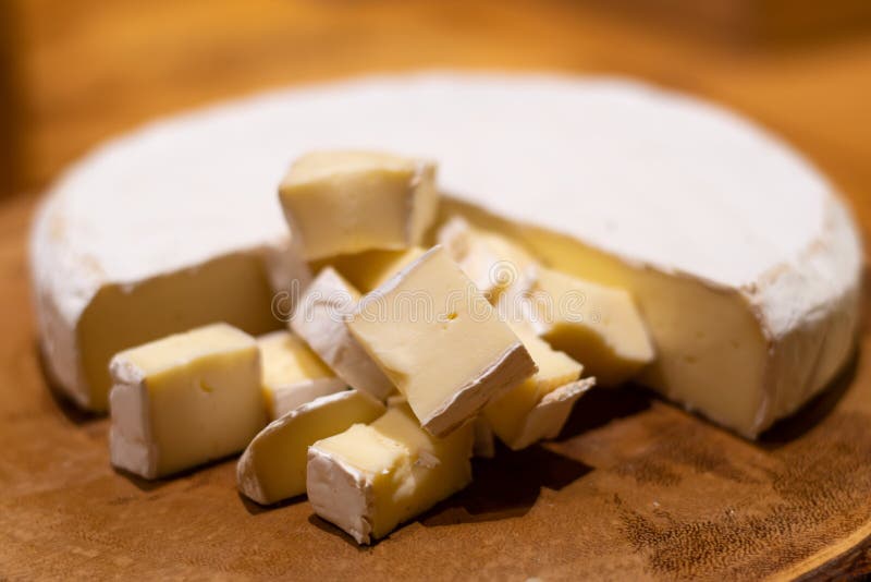 Brie stock photo. Image of ripe, rustic, slice, brie - 218217256