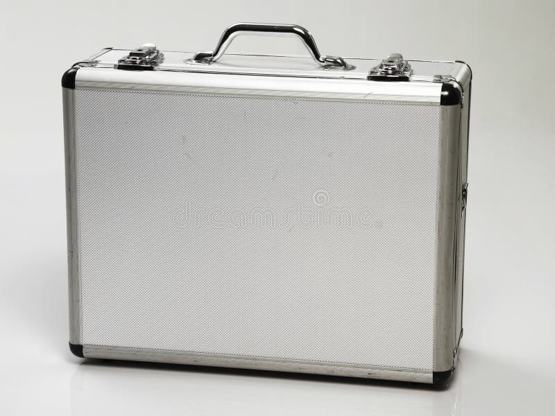 Metal Briefcase stock photo. Image of isolated, lifestyle - 181678