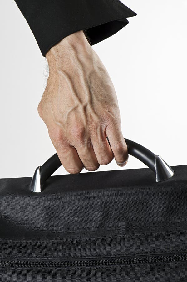 Briefcase stock image. Image of lackeys, grasping, hand - 20562177