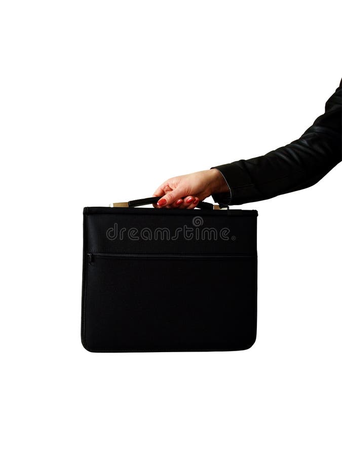 Briefcase stock image. Image of briefing, women, business - 5662023