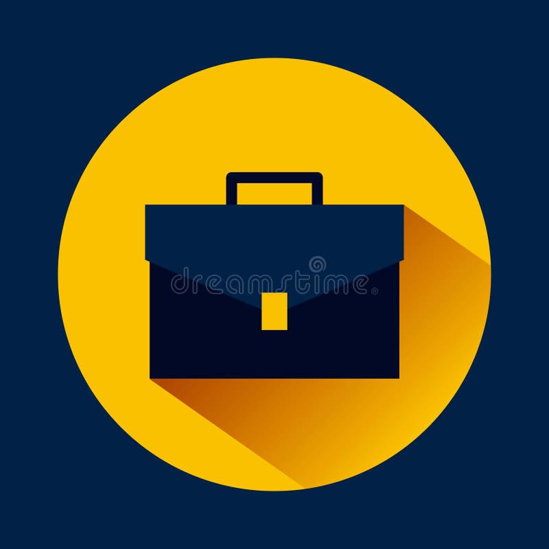 Briefcase accessory icon stock illustration. Illustration of object ...