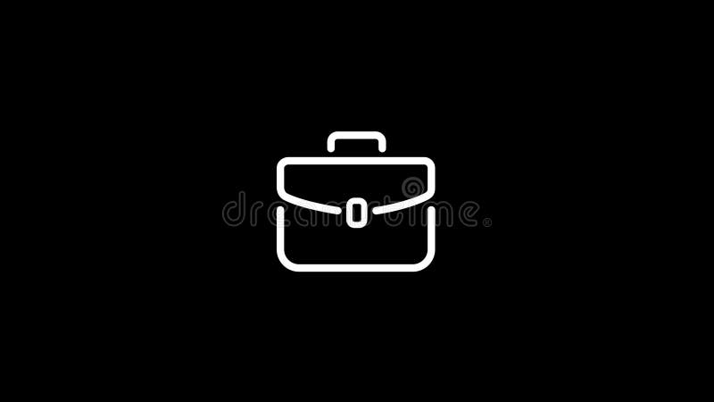 Animation of a Briefcase with Its Contents Stock Footage - Video of ...