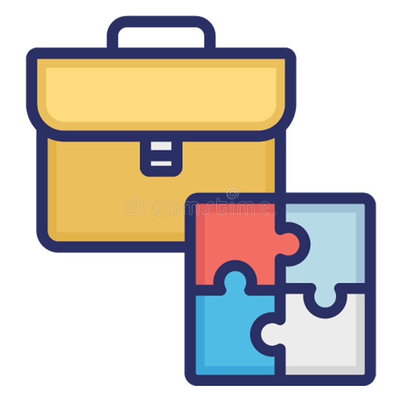 Business Case Line Style Vector Icon Which Can Easily Modify or Edit ...