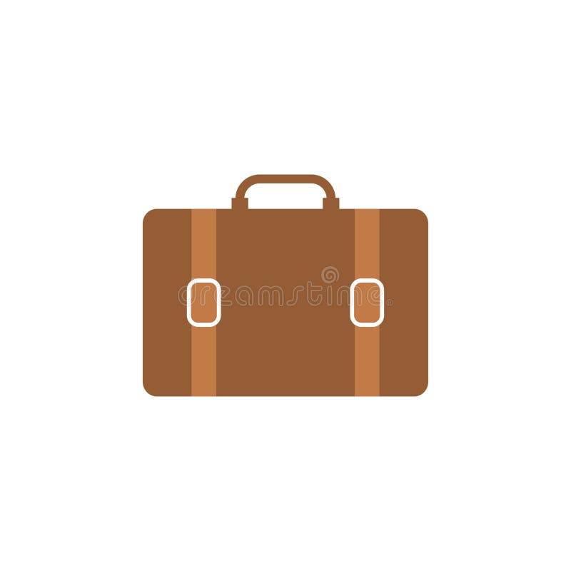 Briefcase Business Graphic Design Template Vector Illustration Stock ...