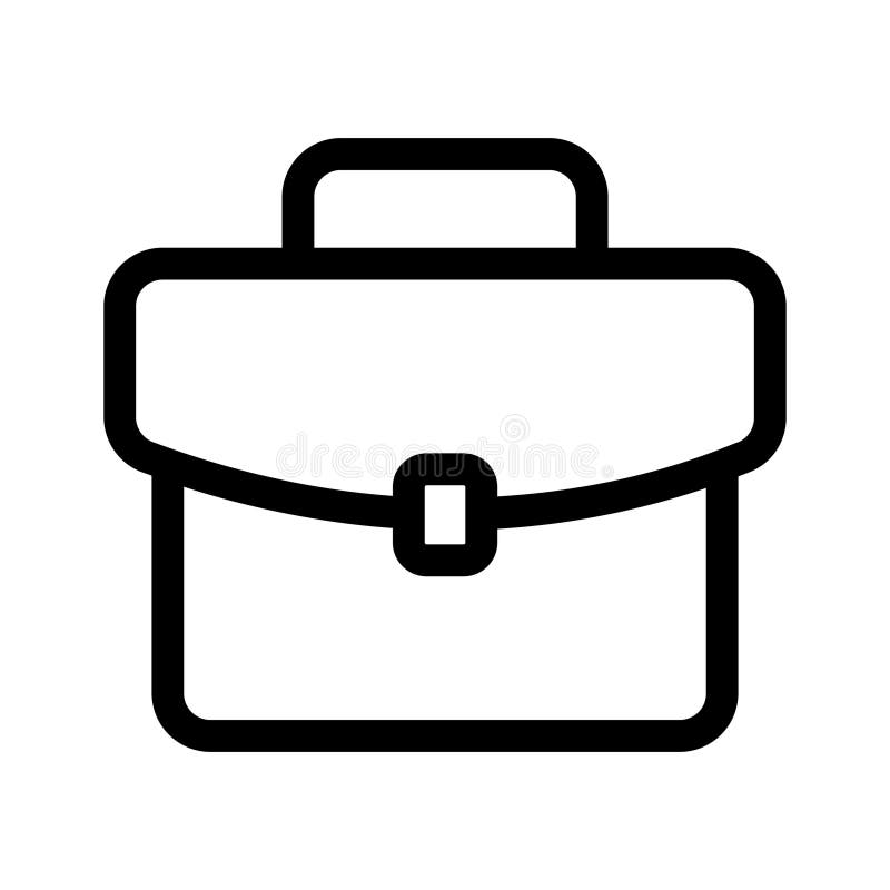 Briefcase stock vector. Illustration of briefcase, working - 339449587