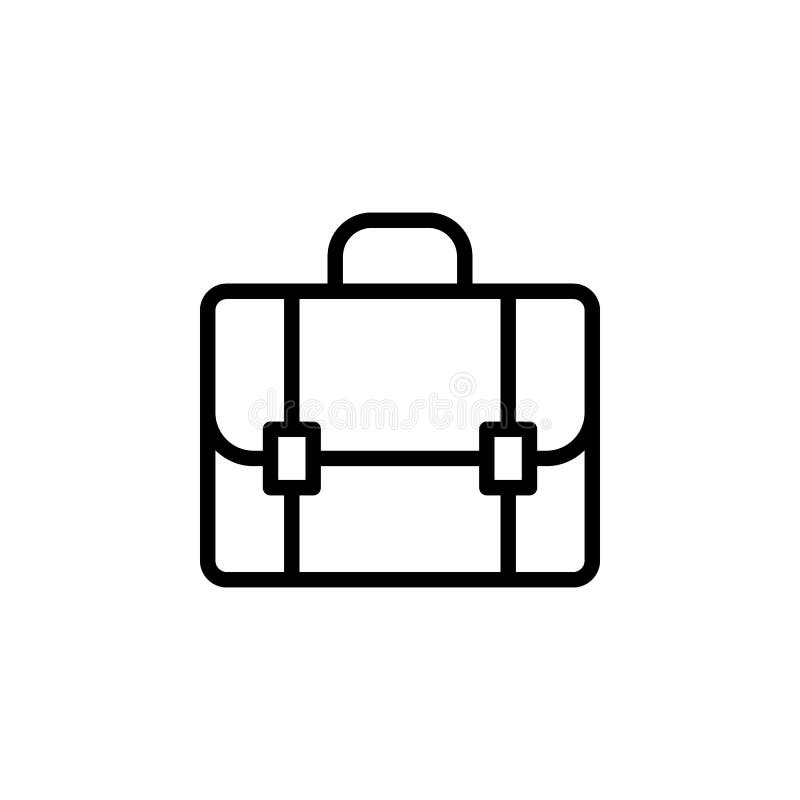 Briefcase Outline Stock Illustrations – 26,186 Briefcase Outline Stock ...