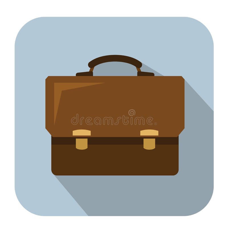 Briefcase Icon Collection. Different Brifecase Set Stock Illustration ...