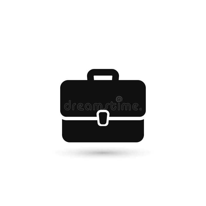Briefcase Icon. Vector Isolated Case Simple Symbol Stock Vector ...