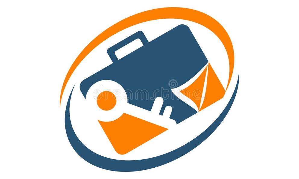 Briefcase Key Document stock vector. Illustration of idea - 83376110