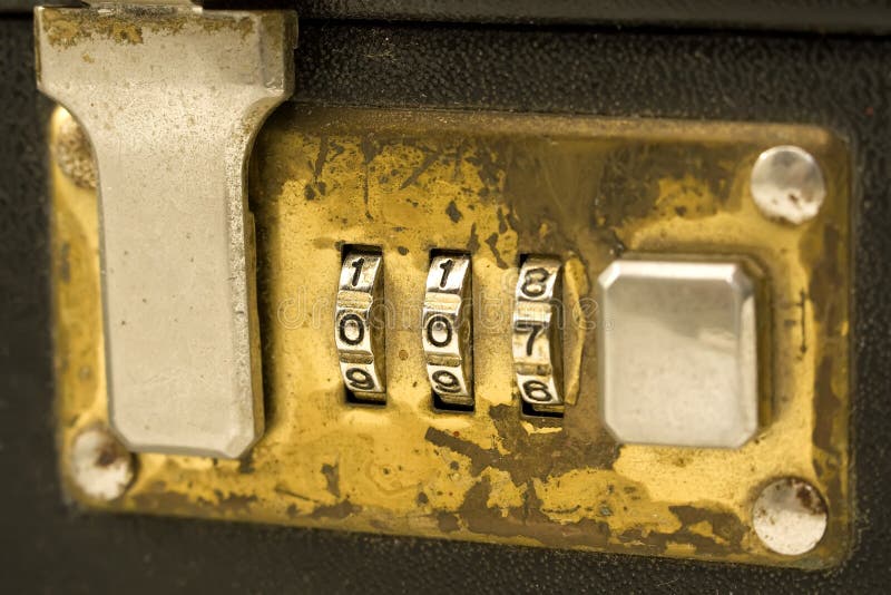 Briefcase lock 2 stock photo. Image of material, details - 13258524