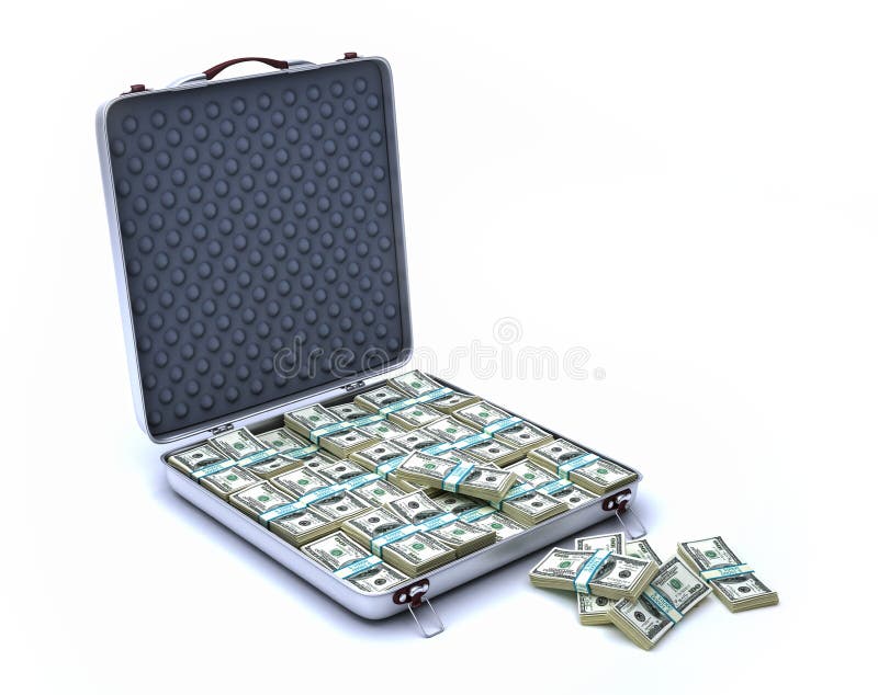 Realistic Briefcase Open Stock Illustrations – 84 Realistic Briefcase ...
