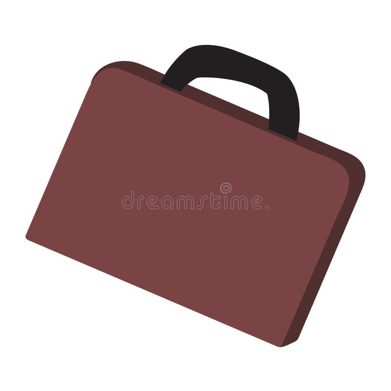 Business Vector Graphics. Briefcase Vector Isolated on White Background ...
