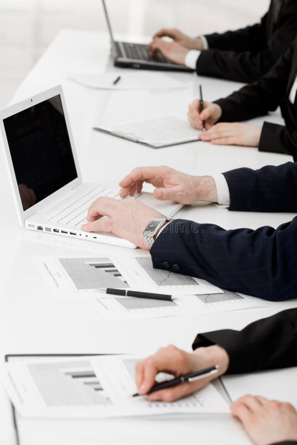 Briefing stock photo. Image of businesswoman, presentation - 4294114