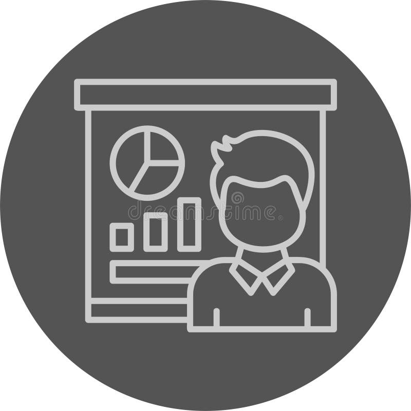 Briefing Vector Icon Design Stock Vector - Illustration of sharing ...