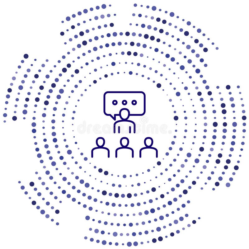 Briefing Vector Icon Sign Symbol Stock Vector - Illustration of design ...