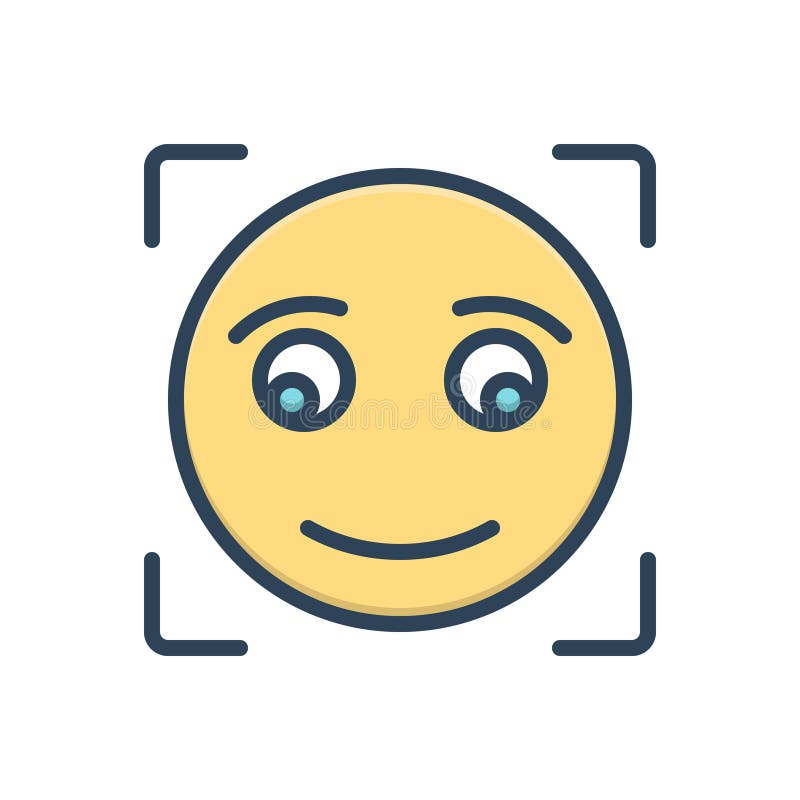 Color Illustration Icon for Briefly, Concisely and Emoji Stock Vector ...