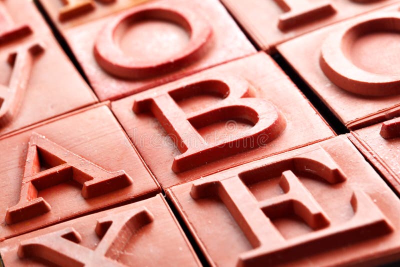 Brieven stock foto. Image of kleur, sluit, blok, levendig - 12872268