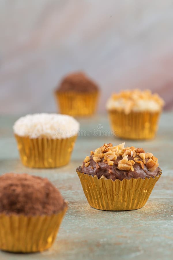 Brigadeiro is a Common Brazilian Dessert. Delicious Chocolate Candy ...