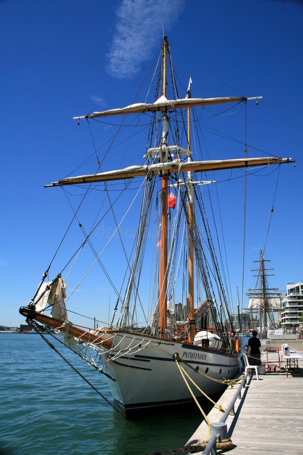 Brigantine editorial stock photo. Image of place, skyline - 14986038